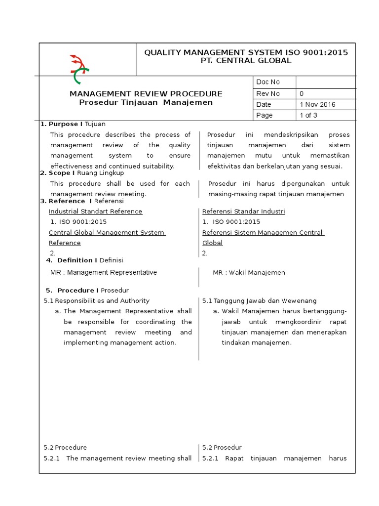 Management Review | PDF
