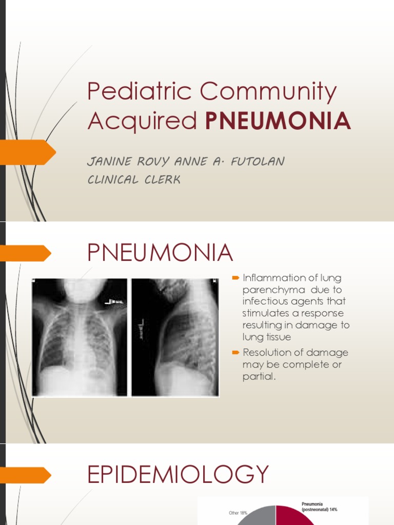 Pediatric Pneumonia | PDF | Pneumonia | Mycoplasma