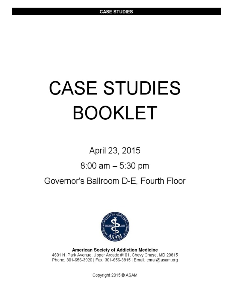2015 Final Case Studies Asam Fundamentals Final Updated | PDF ...