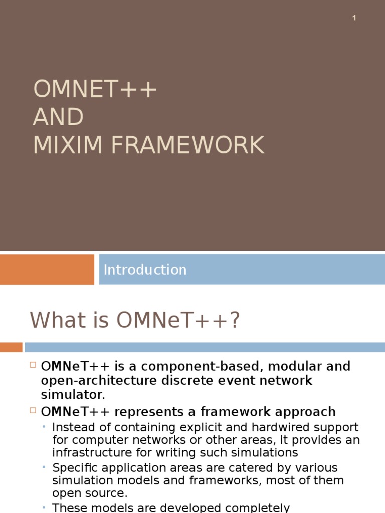 Omnet Tutorial | PDF | Channel (Communications) | Computer Network