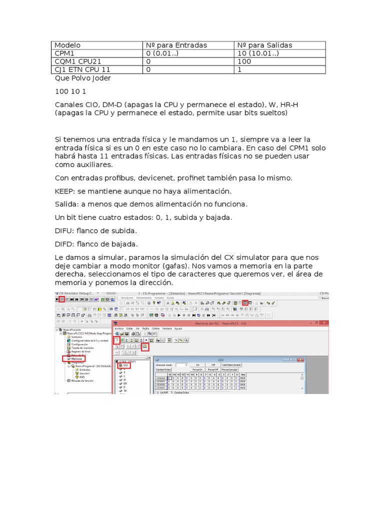 Omron CX One | PDF | Poco | Decimal codificado en binario