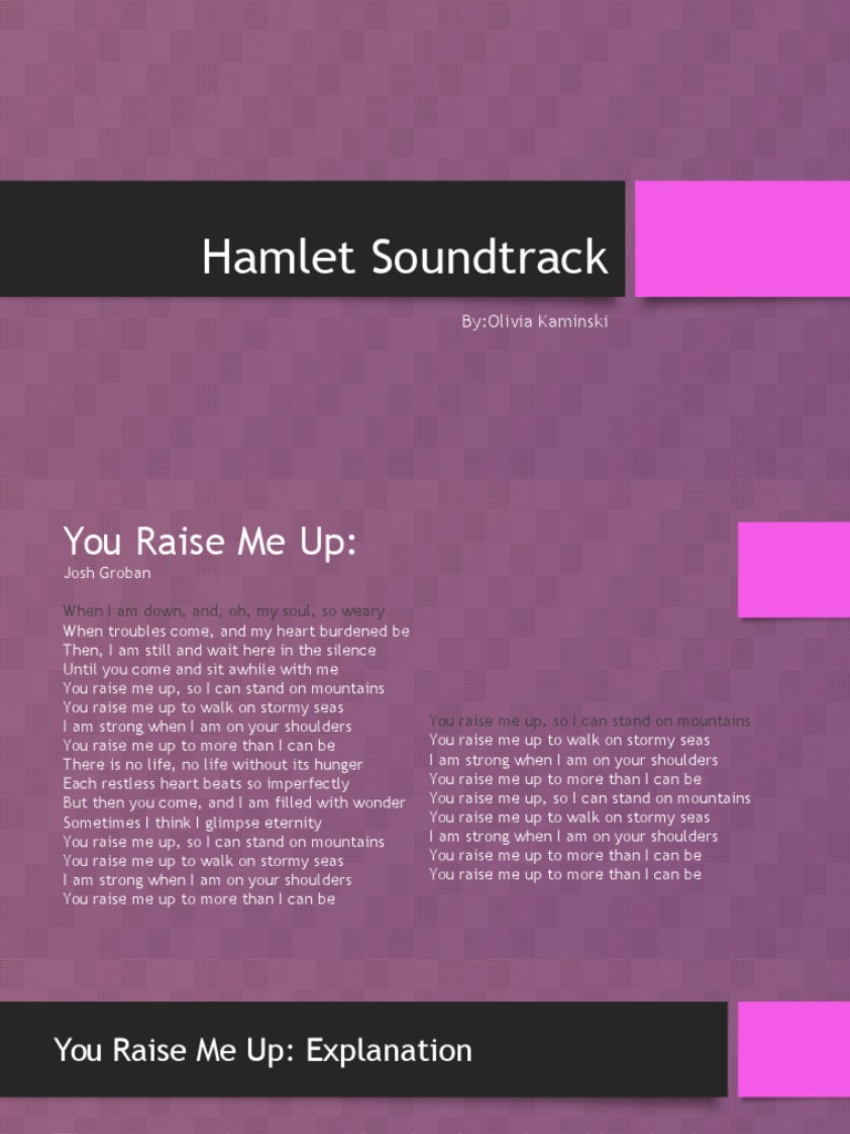 Hamlet Soundtrack Project | PDF | Hamlet | Ghosts