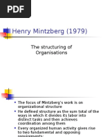 Mintzberg Defined Organizational Structure As | PDF | Organizational ...