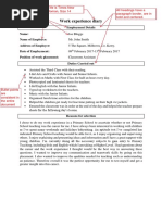 LCVP Sample CV | PDF | Behavior Modification | Learning