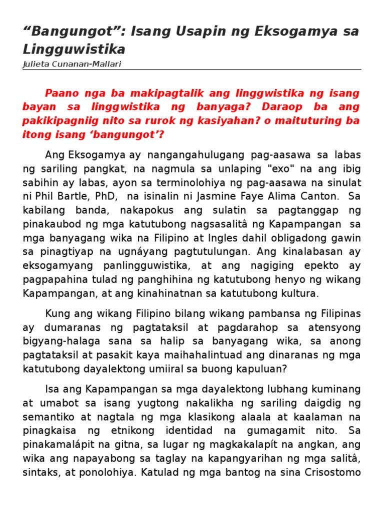 Bangungot | PDF