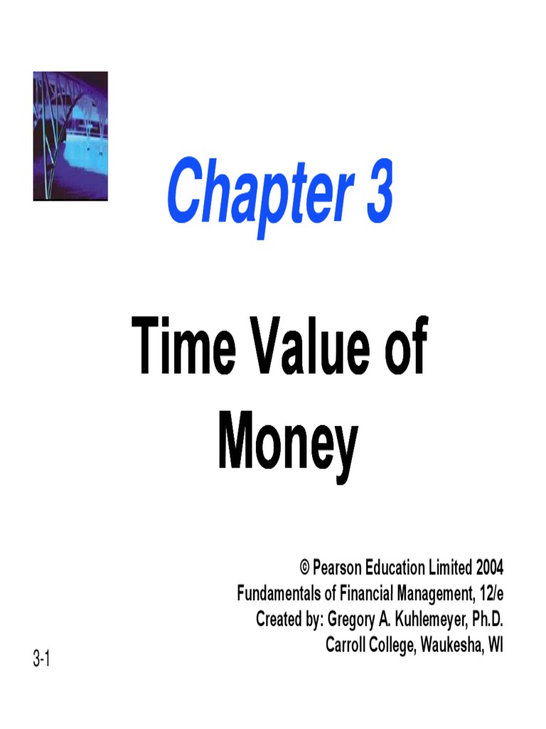 Time Value For Money (Compatibility Mode) | PDF | Interest | Present Value