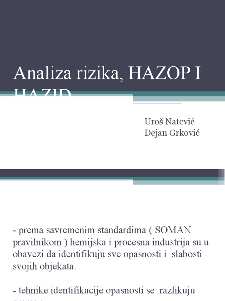 Hazop | PDF