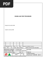 Mobile Crane Load Test Report Form | PDF | Crane (Machine ...