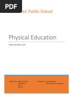 Yoga Practical File Class 12 | PDF