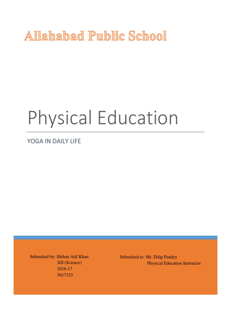 Class 12 Yoga Project Overview | PDF | Asana | Yoga