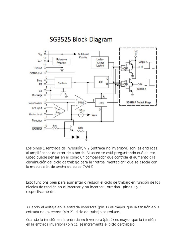 SG3525 | PDF | Transistor | Mosfet