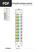 LHB 2AC Sleeper Coach Layout Diagram | PDF