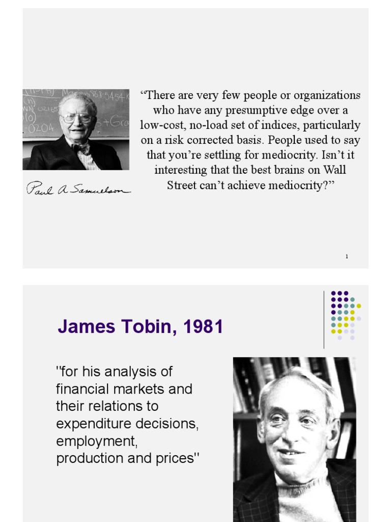 3 - Risk-Free Asset - Tangent Portfolio - and Separation Theorem | PDF ...