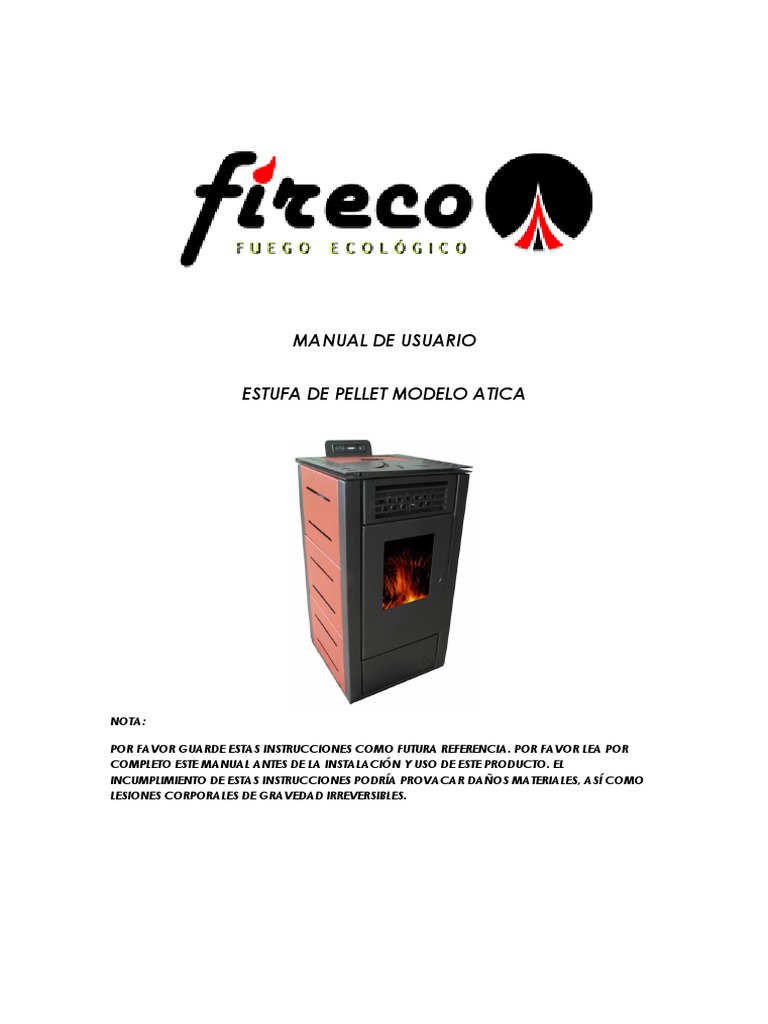 Guía completa para la instalación y uso seguro de la estufa de pellet ...