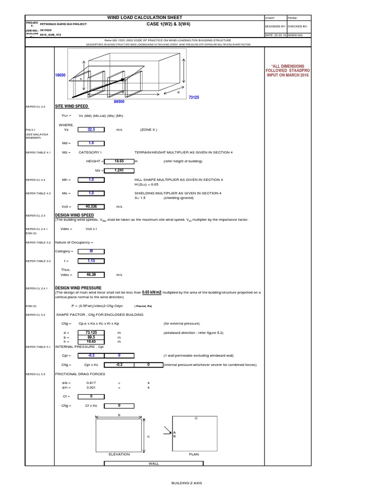 MS 1553 Enclosed Building (UDL) | PDF | Wound | Physics