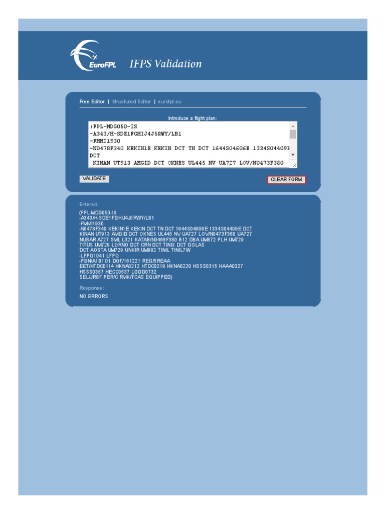 IFPS Validation Presented by EuroFPL | PDF