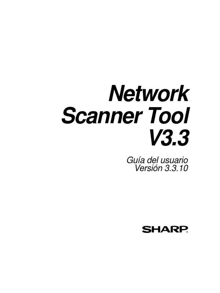 Network Scanner Tool User's Guide | PDF | Escáner de imagen | Archivo ...