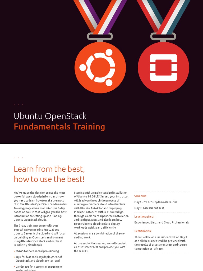 Ubuntu OpenStack Fundamentals Training | PDF | Open Stack | Ubuntu ...