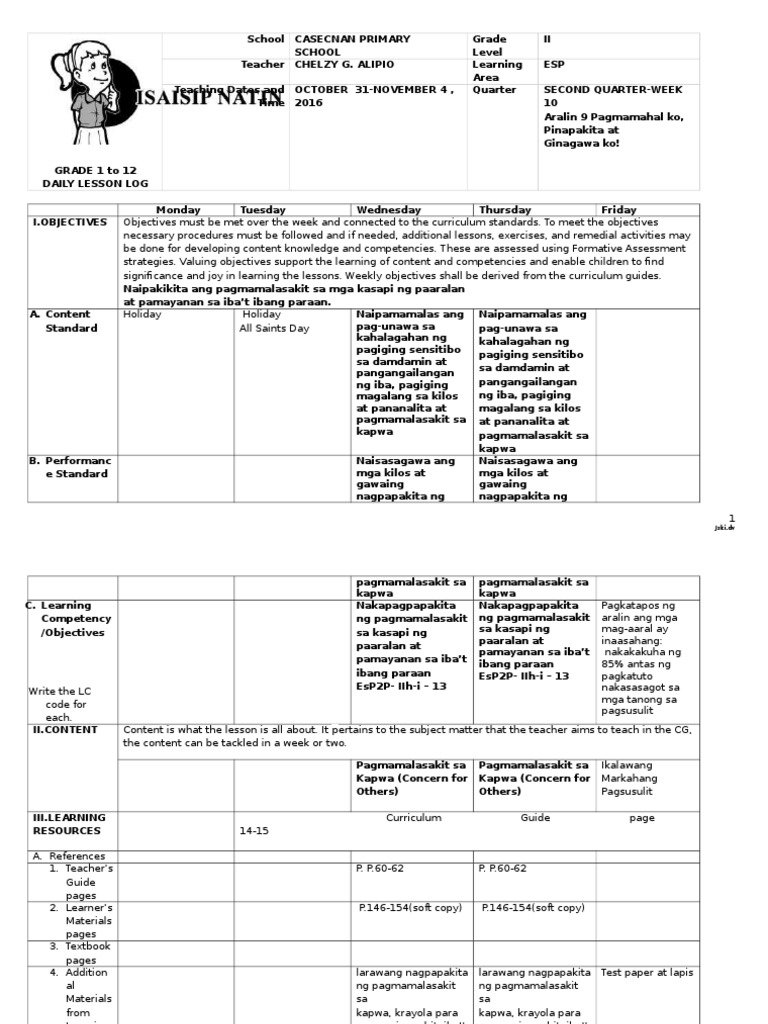 2nd Quarter Week 10 Esp | PDF
