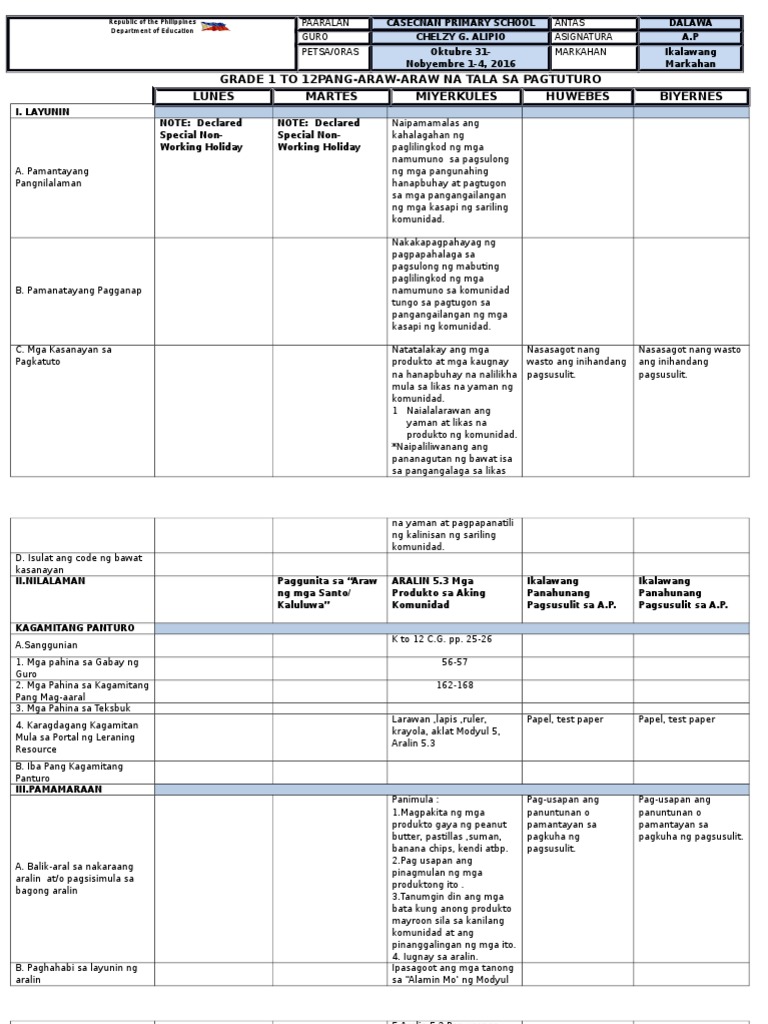 DLL in AP II q2, w10 | PDF