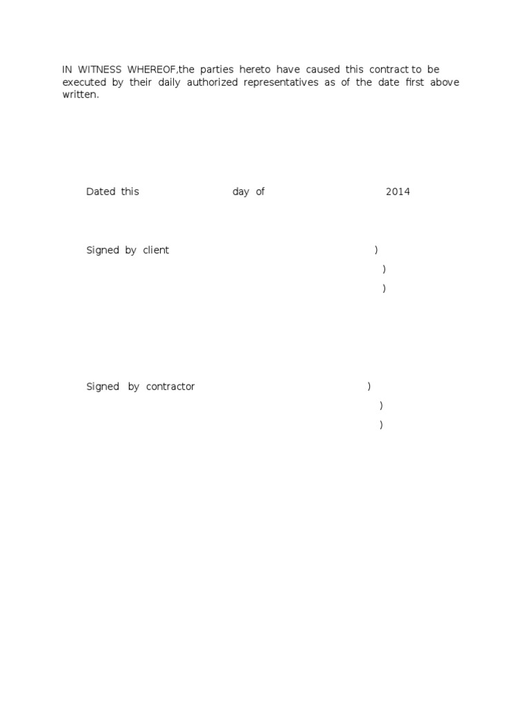 In Witness Whereof | PDF