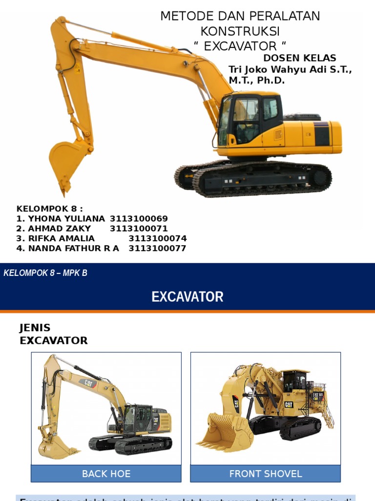 Jenis Excavator | PDF | Sains & Matematika