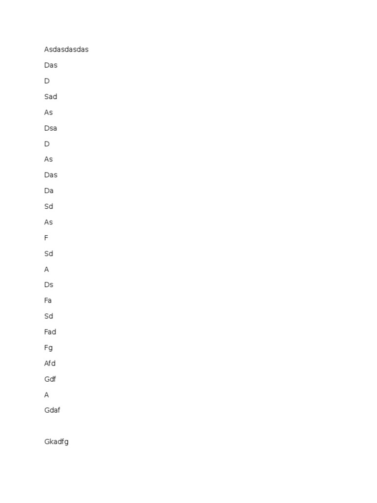 Asdasdasdas Das D Sad As Dsa D As Das Da SD As F SD A Ds Fa SD Fad FG ...