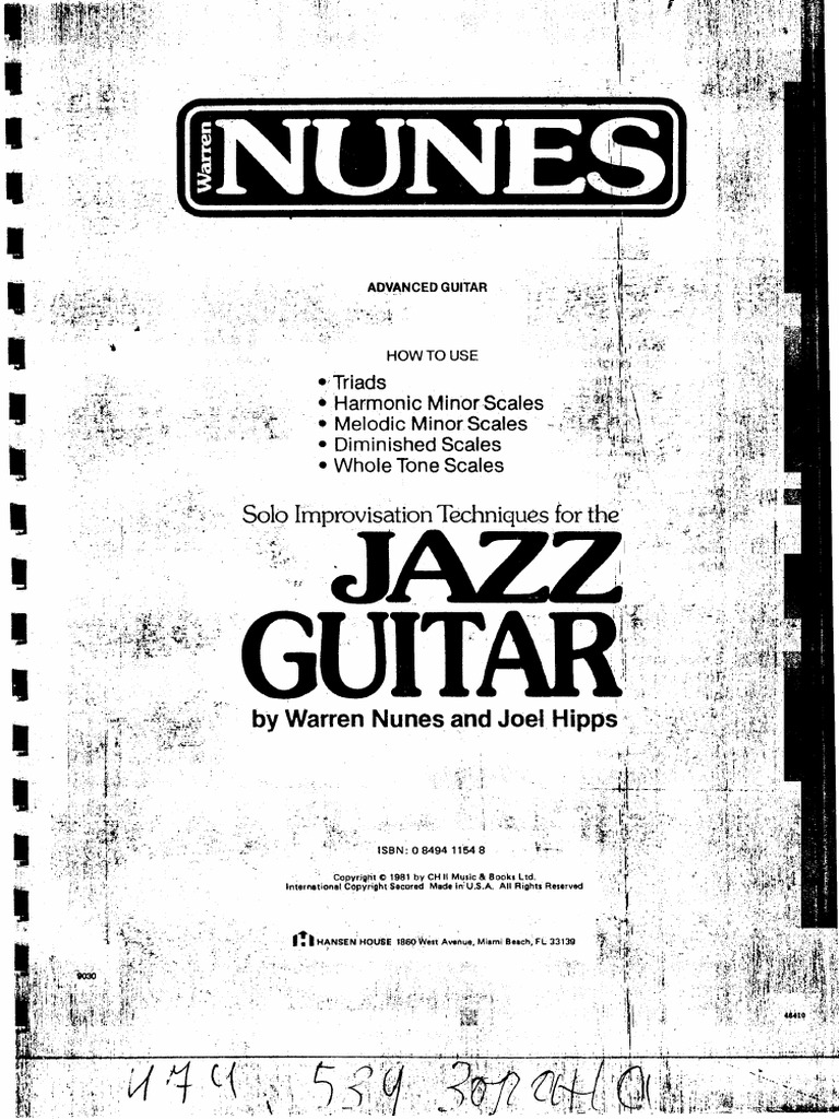 Warren Nunes - Jazz Guitar PDF | PDF