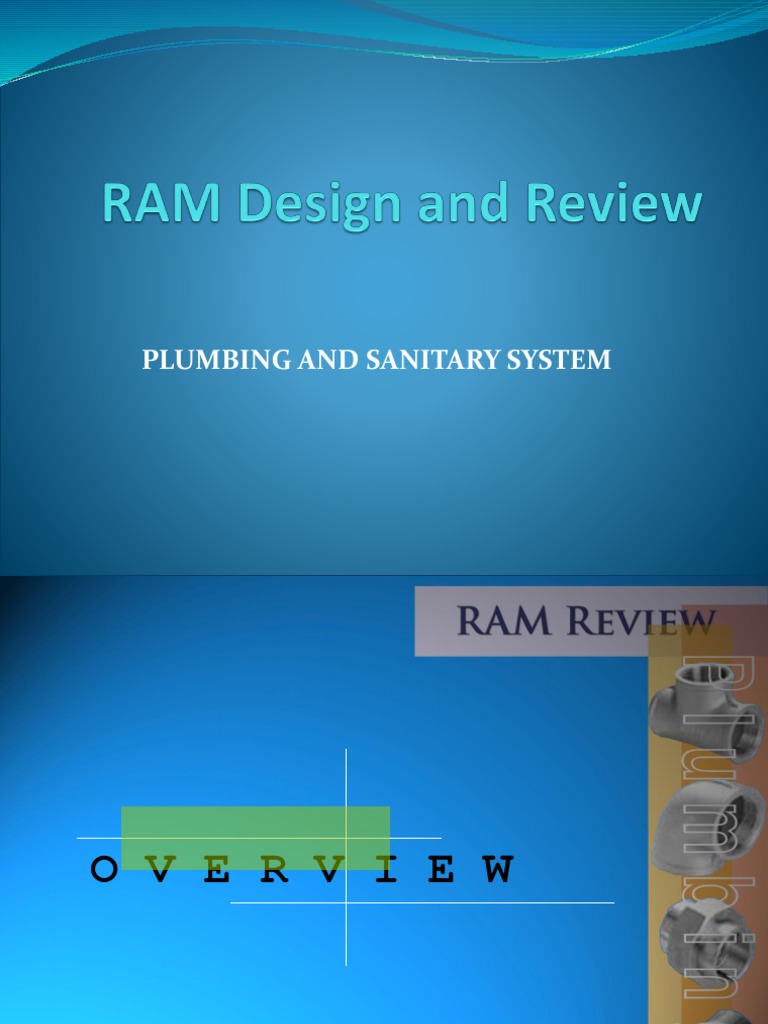 Plumbing Lecture 1 Pdf Water Purification Pump