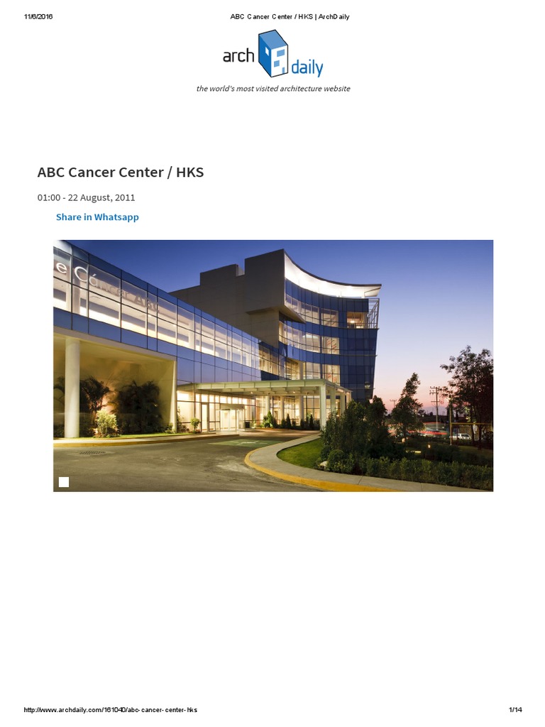 ABC Cancer Center - HKS | PDF | Health Care | Medicine