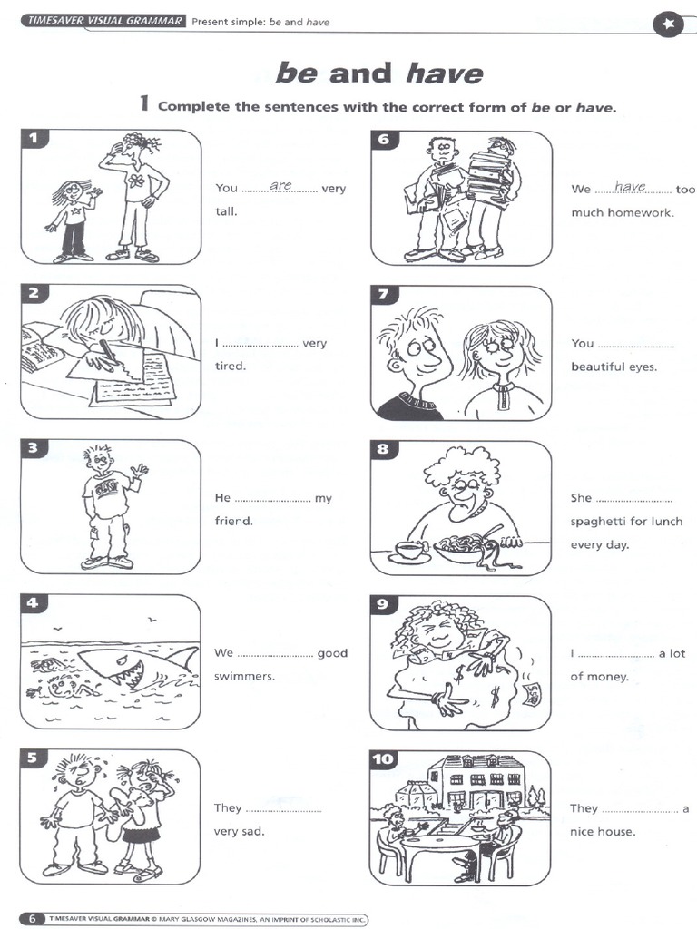Visual Grammar Saver Elementary0001 | PDF