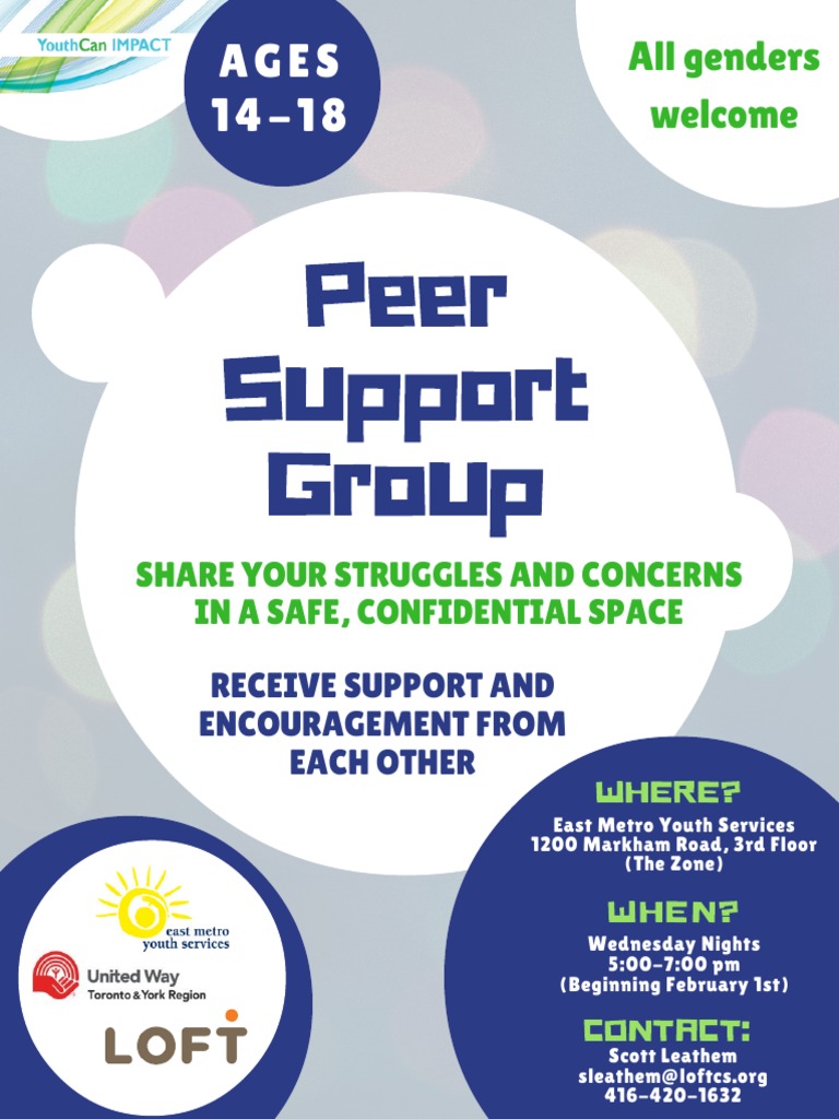 Peer Support Group Flyer | PDF