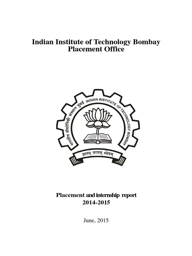 Indian Institute of Technology Bombay Placement Office: Placement and ...