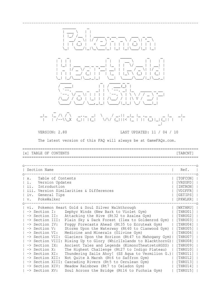 Drayano WLKTHRGH Heartgold | PDF | Pokémon | Fictional Life Forms