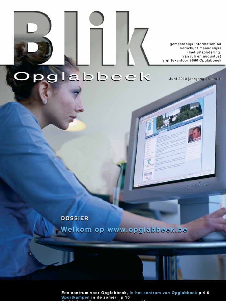 Blik Opglabbeek, Juni 2010 | PDF