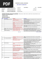 JSA For Bore Hole Drilling | PDF | Personal Protective Equipment ...