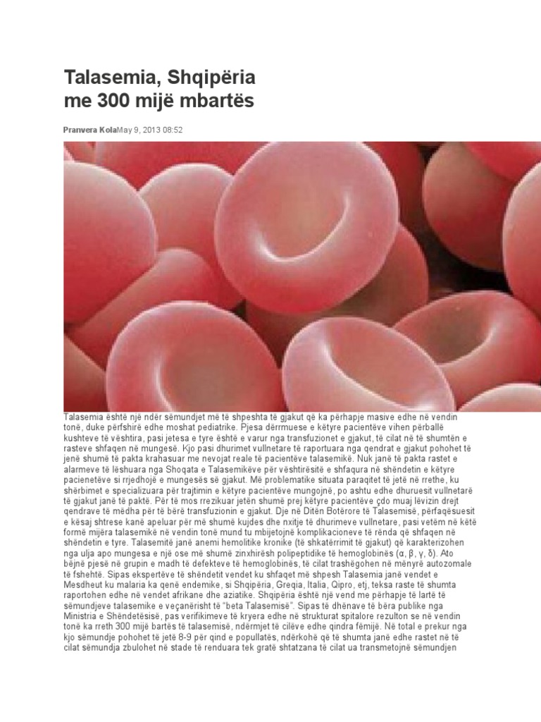 Talasemia | PDF