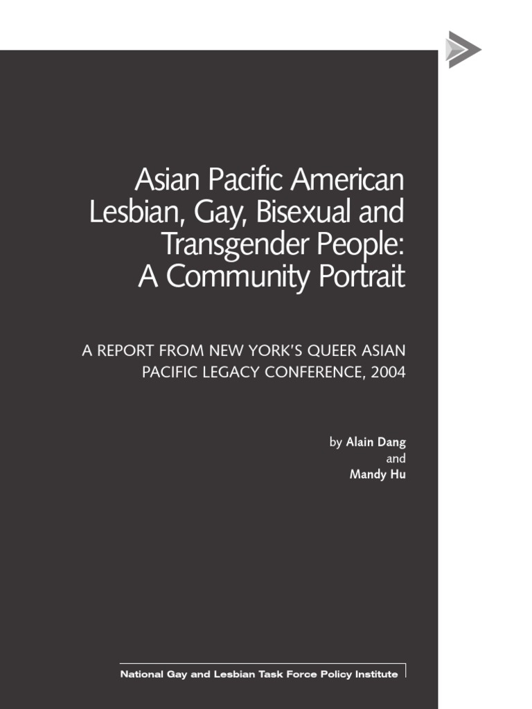 Asian Pacific American Lesbian, Gay, Bisexual and Transgender People: A ...