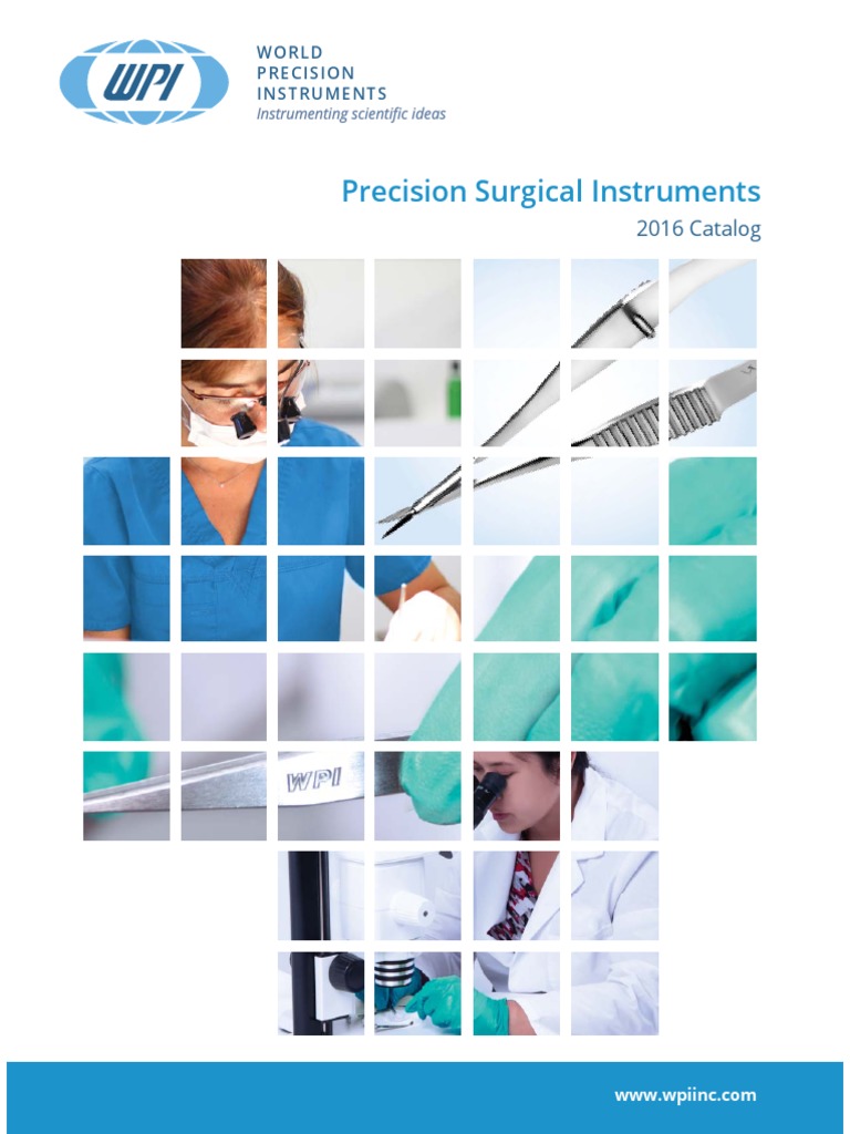 Precision Surgical Instruments: 2016 Catalog | PDF | Blade | Scissors
