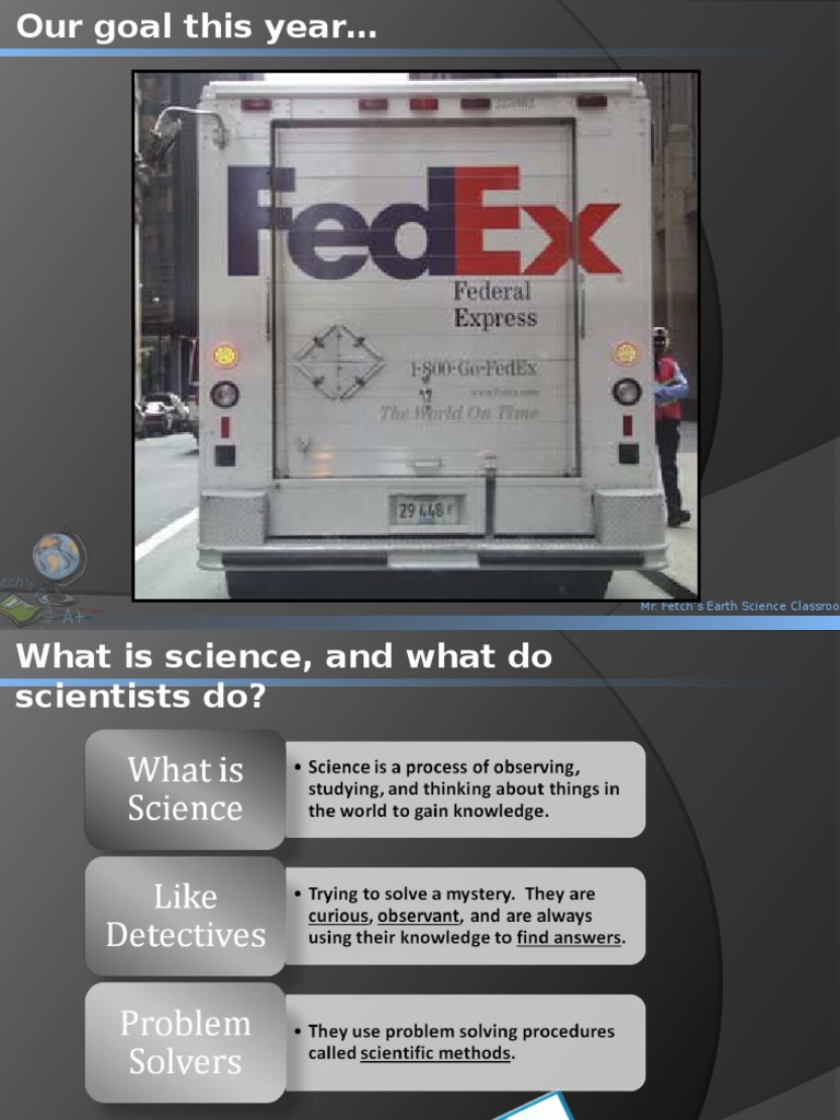 Mr. Fetch's Earth Science Classroom | PDF