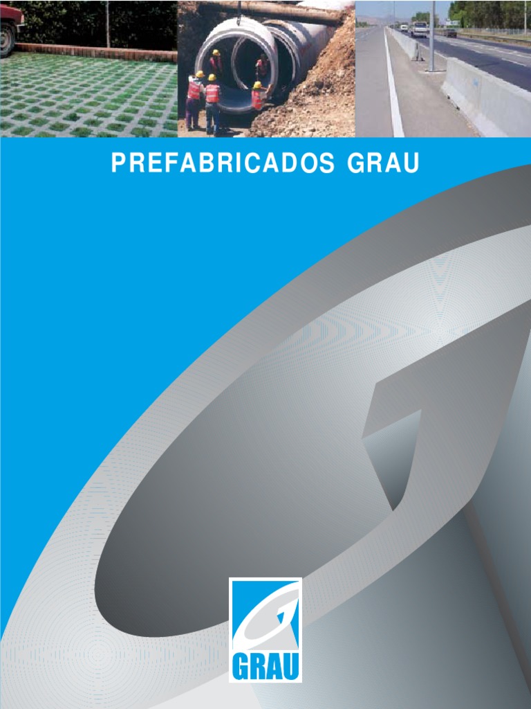 Catalogo Grau | PDF | Hormigón | Tubería (transporte de fluidos)