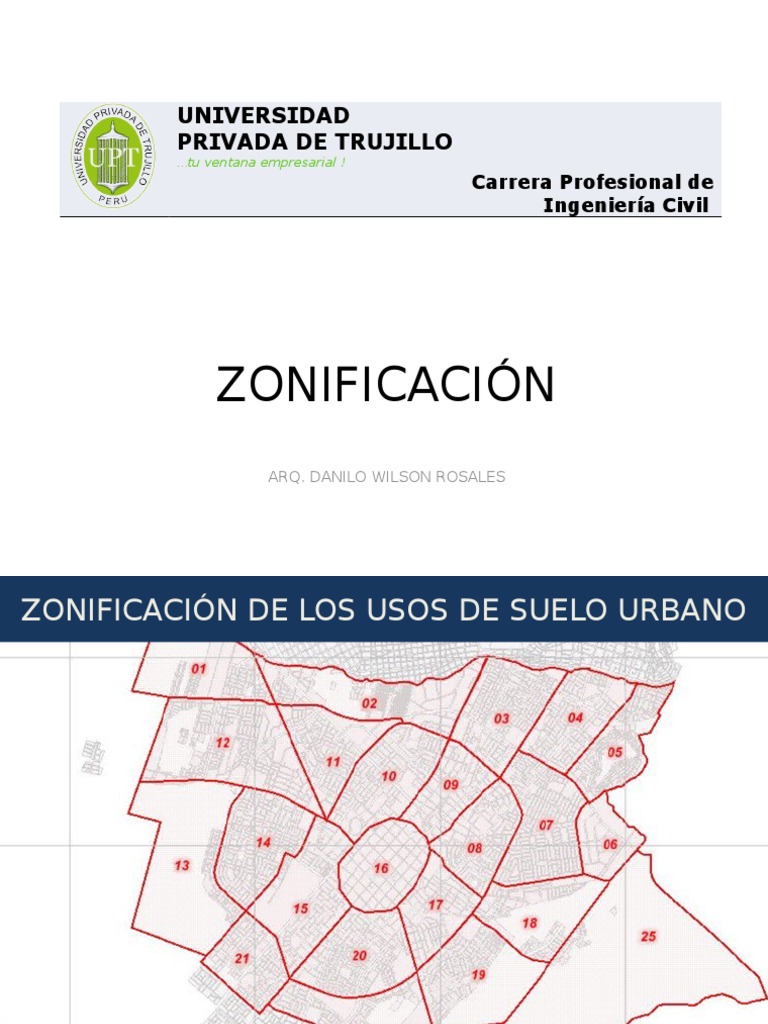 Zonificacion | PDF | Área urbana | Industrias