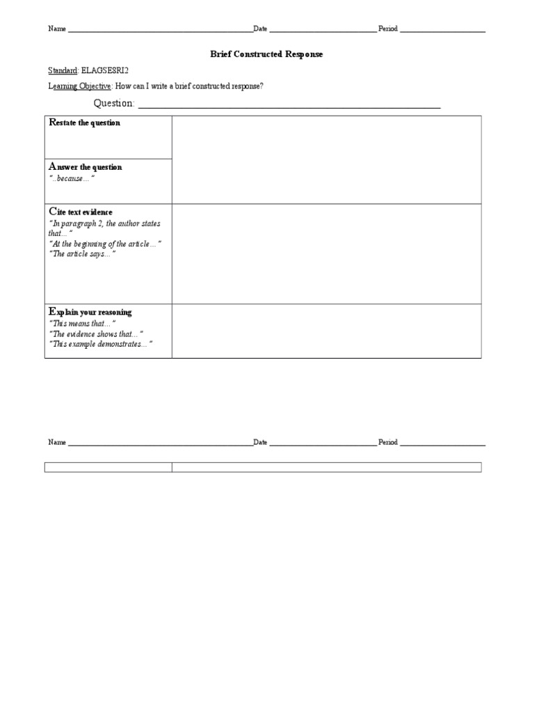 BCR Template Race Strategy | PDF | Career & Growth | Teaching Methods ...