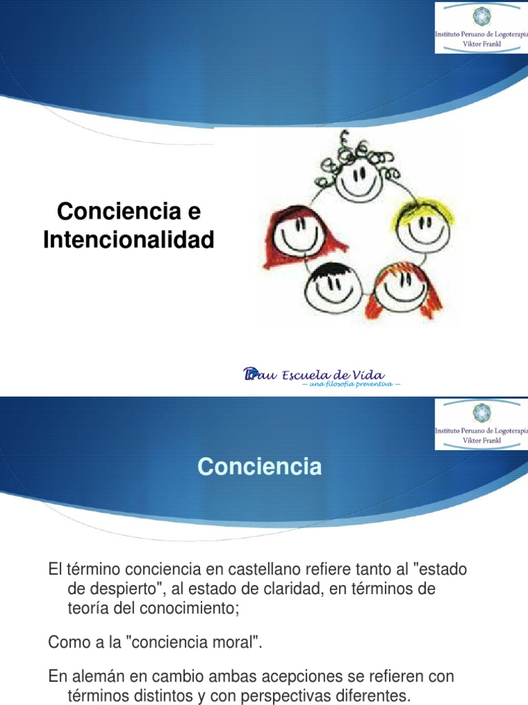 Conciencia e Intencionalidad | PDF