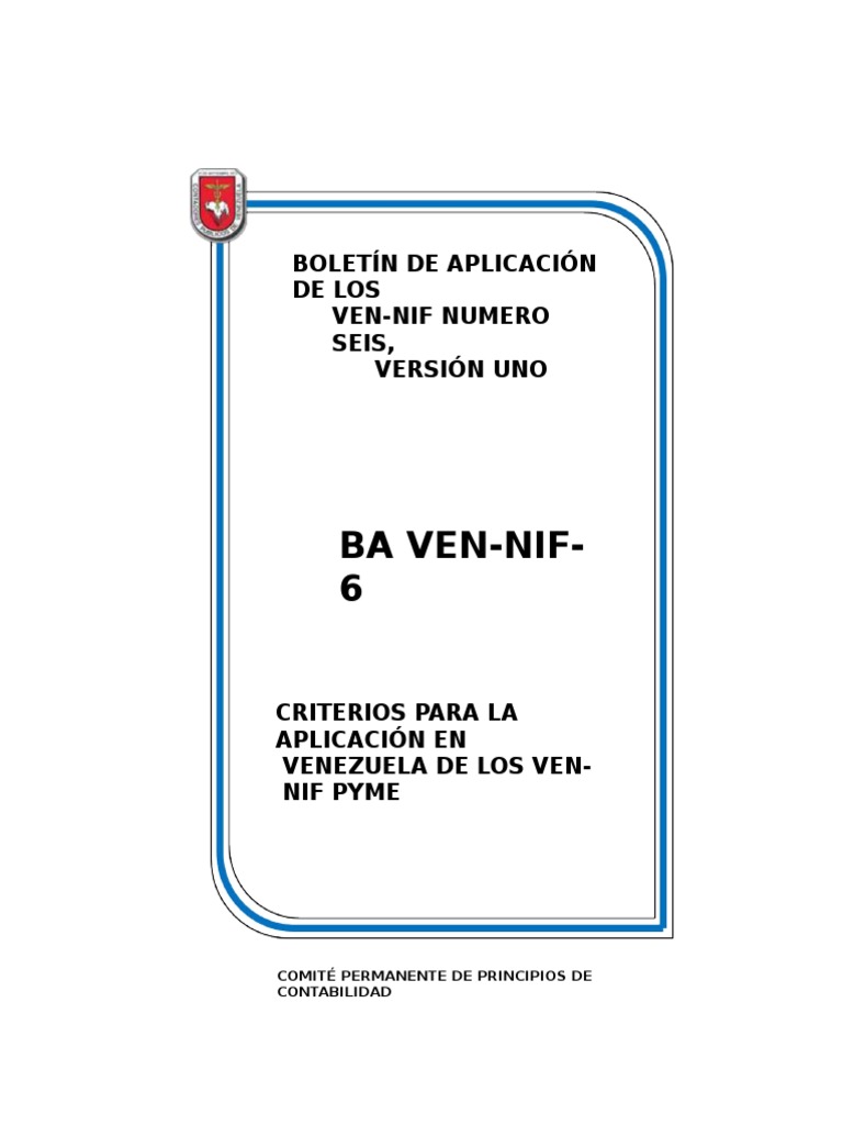 Ba Ven Nif 06 | PDF | Pequeñas y medianas empresas | Principios ...