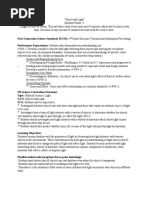 RC Ii-1 Science and Sensory | PDF | Pedagogy | Teaching