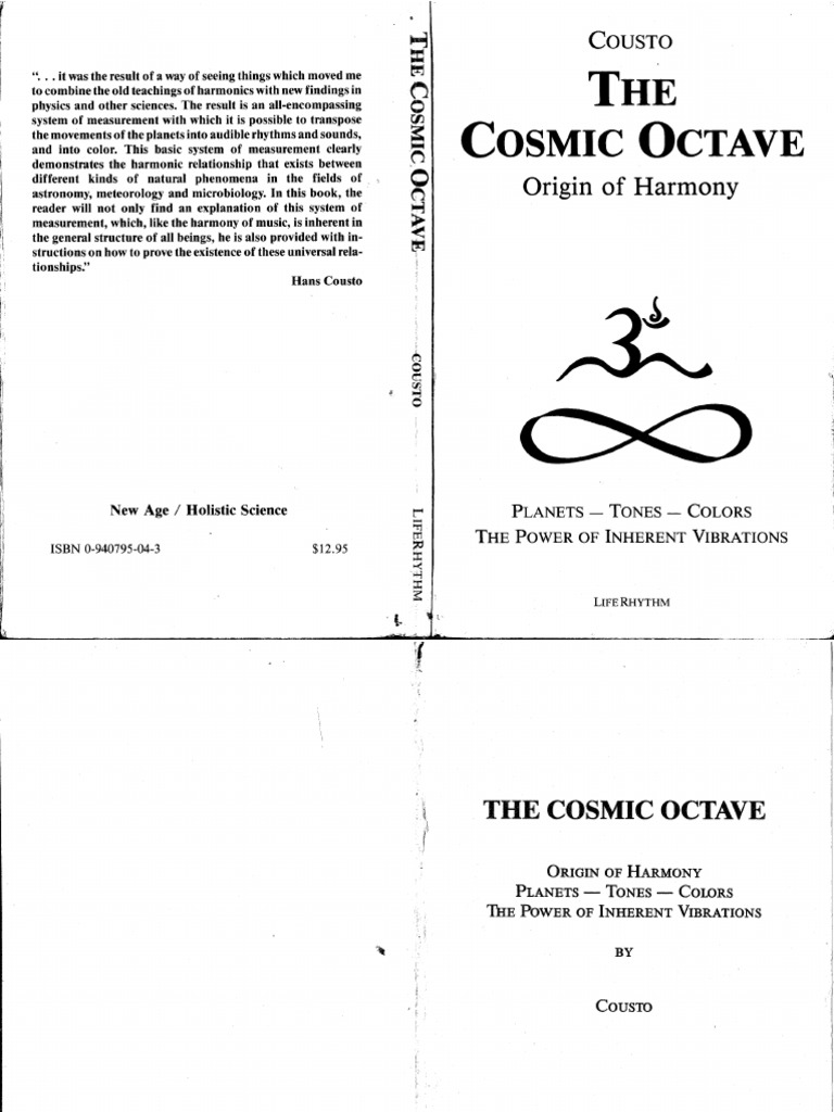Cousto, Hans - The Cosmic Octave. Origin of Harmony PDF | PDF ...