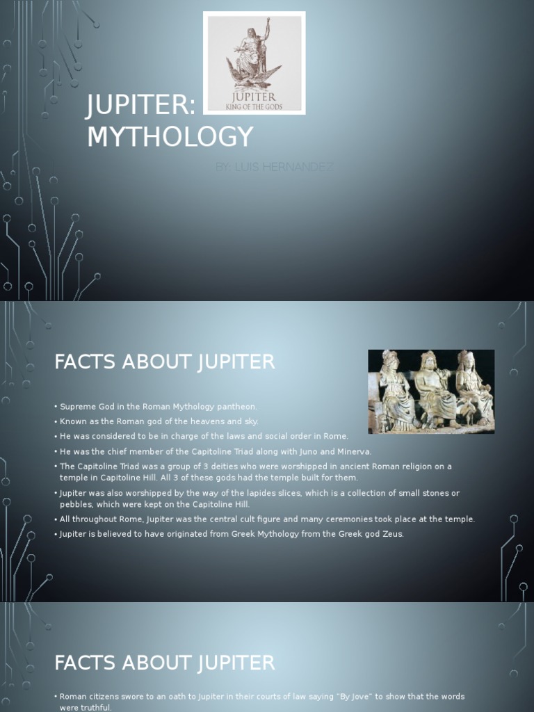 Jupiter Roman Mythology | PDF | Social Science | History