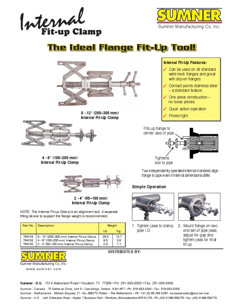 The Ideal Flange Fit-Up Tool! | PDF