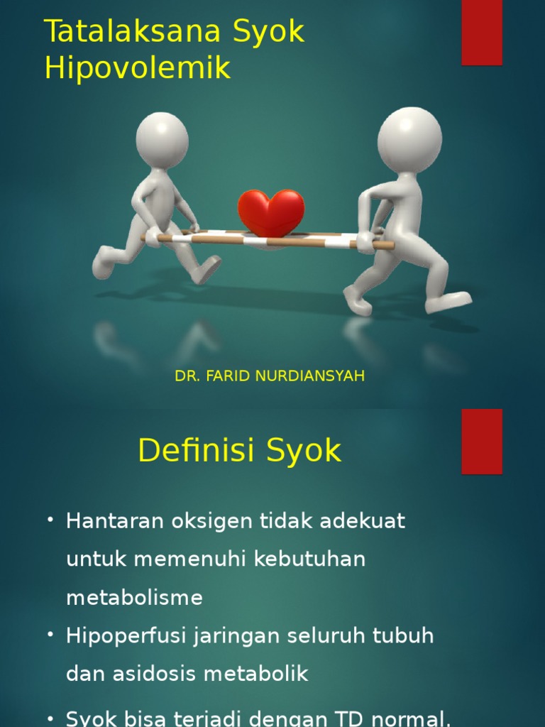 Tatalaksana Syok Hipovolemik Farid | PDF